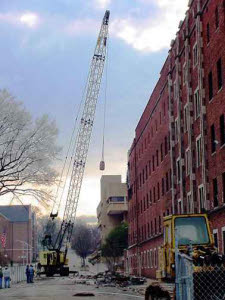 Photo Gallery: Chamberlain Field Knocked Down - Chattanoogan.com