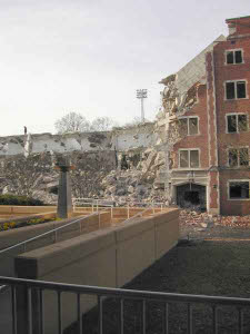 Photo Gallery: Chamberlain Field North Stands Are Demolished ...