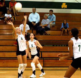 Photo Gallery: Notre Dame Versus Baylor Volleyball - Chattanoogan.com