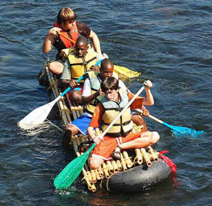 Photo Gallery: Boy Scouts Race Rafts On Hiwassee - Chattanoogan.com