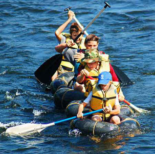 Photo Gallery: Boy Scouts Race Rafts On Hiwassee - Chattanoogan.com