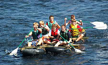 Photo Gallery: Boy Scouts Race Rafts On Hiwassee - Chattanoogan.com
