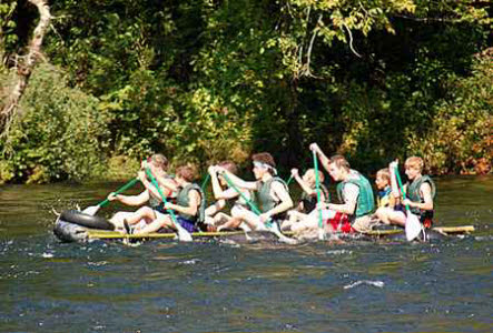 Photo Gallery: Boy Scouts Race Rafts On Hiwassee - Chattanoogan.com