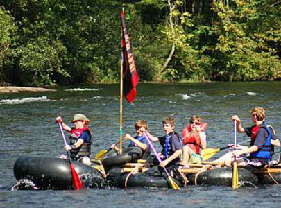 Photo Gallery: Boy Scouts Race Rafts On Hiwassee - Chattanoogan.com