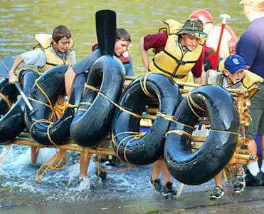 Photo Gallery: Boy Scouts Race Rafts On Hiwassee - Chattanoogan.com