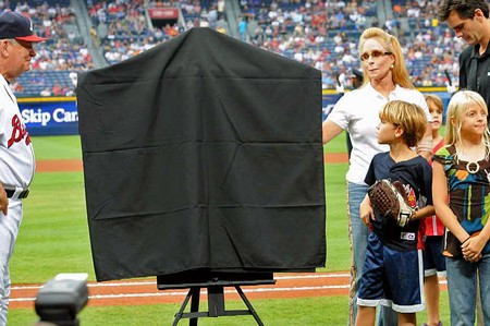 Photo Feature: Atlanta Braves Pay Tribute To The Late Skip Caray ...