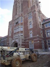 Historic Ayres Hall At UT Undergoing Renovation - Chattanoogan.com