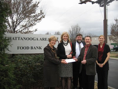 Inn Of Court Donates To Chattanooga Area Food Bank - Chattanoogan.com