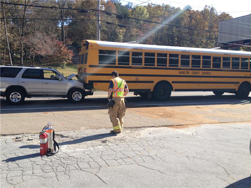 Teen Driver Runs Into Back Of County School Bus; 3 Hurt - Chattanoogan.com