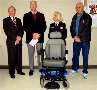 Sheriff's Department Donates Electric Wheelchair To Vietnam Veterans In ...