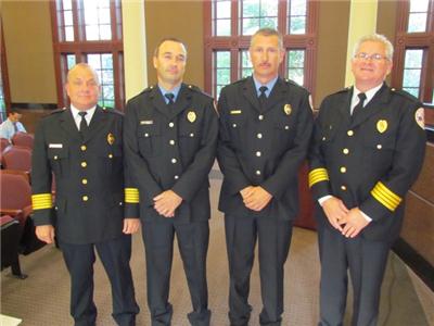 Dalton Fire Department Promotes 2, Recognizes Retirement Of Officer ...