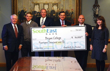 SouthEast Bank Awards Scholarships To Bryan Students - Chattanoogan.com