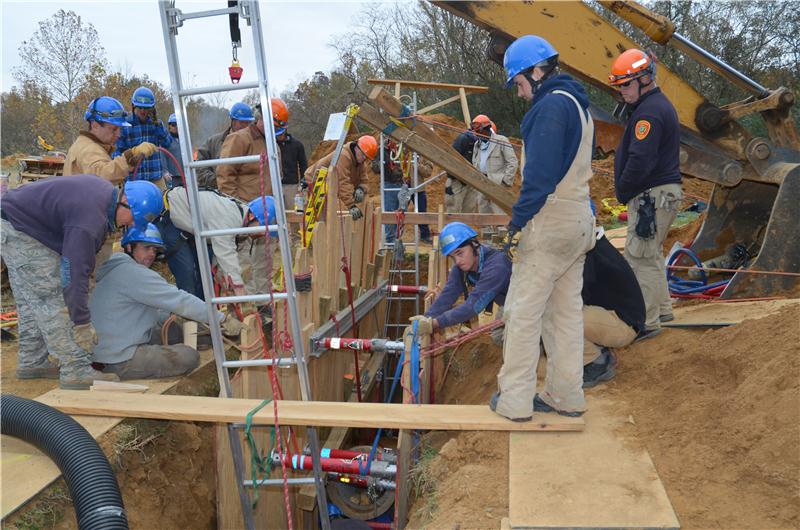 Trench Rescue Training