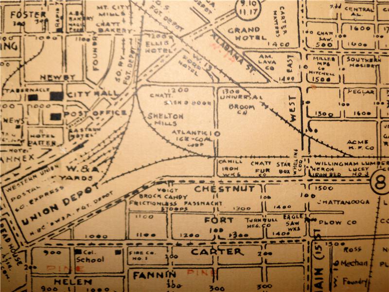 Chattanooga Railroad Series: The Old Line Of The Nashville And ...