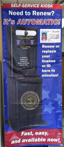 Driver's License Kiosk Up And Running At Bonny Oaks Tag Office ...