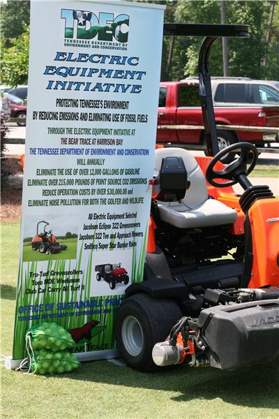 TDEC Unveils Electric Golf Equipment At The Bear Trace At Harrison Bay ...