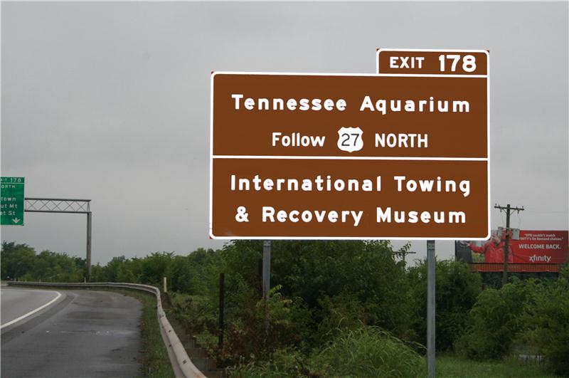 10 New Towing Museum Signs Installed By TDOT And City Of Chattanooga ...