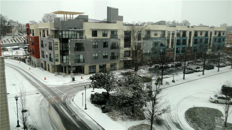 PHOTOS: Chattanooga Snow - Chattanoogan.com