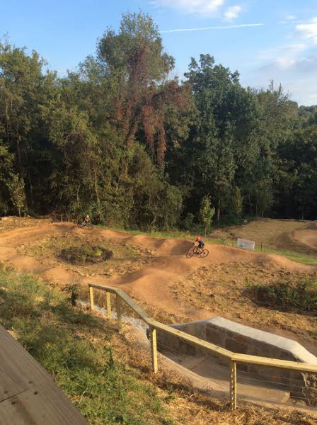 Pump Track Added At Stringer's Ridge Park - Chattanoogan.com