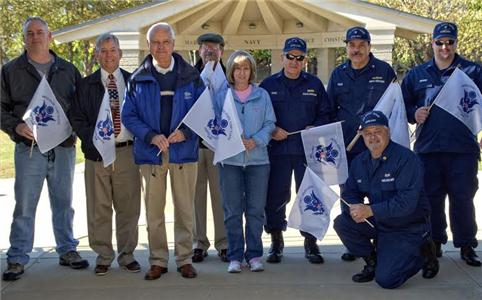 Sons Of American Revolution Place Flags On Coast Guard Veteran Graves ...