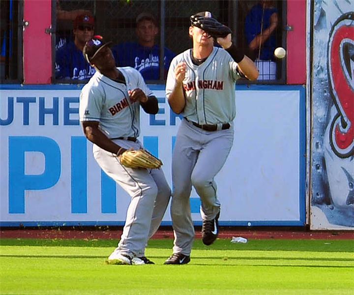 Barons Stop Lookouts, 7-2, Before Large Crowd At AT&T Field ...