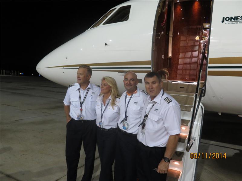 Allan And Janie Jones Make 1st International Flight From Cleveland ...