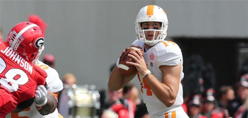 Worley's Heroic Rally Falls Short, Georgia Holds Off Vols, 35-32 ...