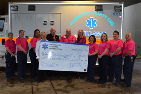 Hamilton County Medical Services Makes Donation To MaryEllen Locher ...