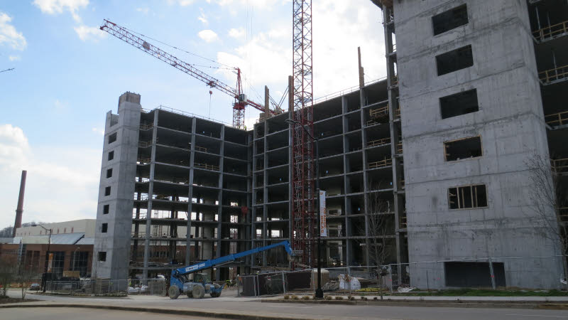 John Shearer: UTK Construction Underway Where Gibbs/Stokely Buildings ...