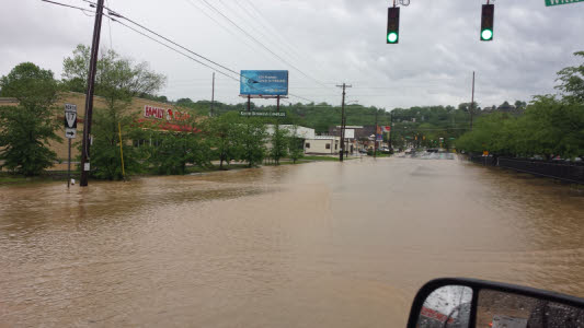 PHOTOS: Flooding In Chattanooga - Chattanoogan.com