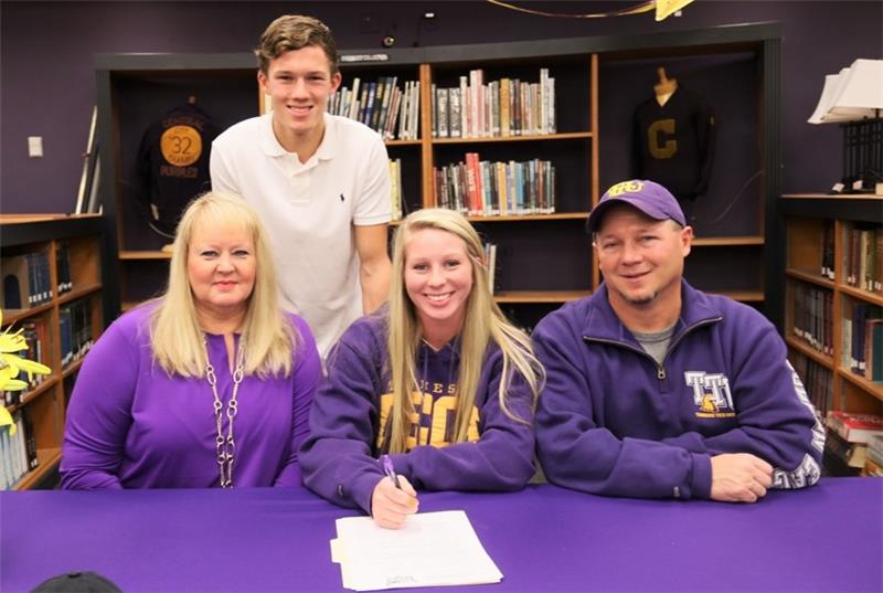 Central's Brooke Parrott Signs To Pitch, Continue Education At ...