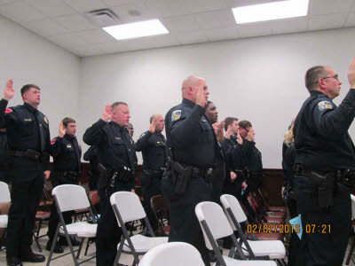 Entire Red Bank Police Force Reaffirms Commitment At Red Bank ...