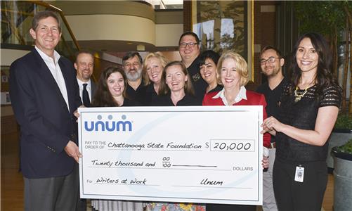 Unum Donates $20,000 To Chattanooga State - Chattanoogan.com