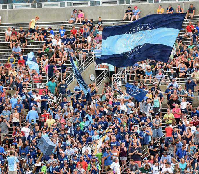 PHOTOS: CFC Wins Big Over Birmingham - Chattanoogan.com