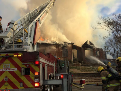 Chattanooga Firefighters Battle 2 Major Fires Friday Morning In Sub ...