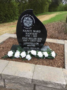 New Markers Dedicated At Nancy Ward Grave Site State Park ...