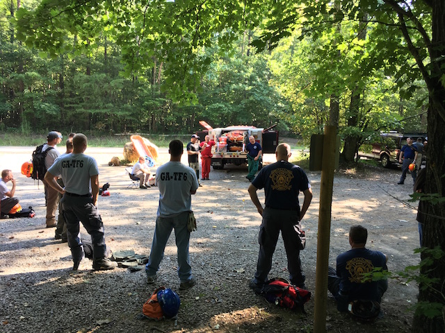 Georgia Search And Rescue Task Force 6 Conducts Cave Rescue Training In ...