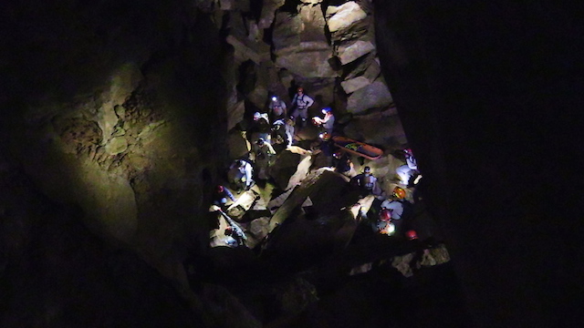 Georgia Search And Rescue Task Force 6 Conducts Cave Rescue Training In ...