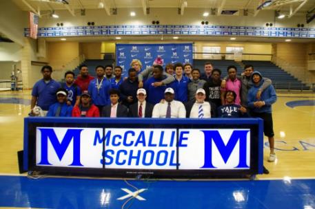 7 McCallie Football Players Sign In College Signing Day Celebration ...
