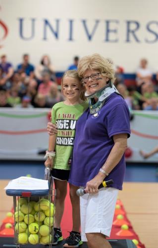 Kay McDaniel Tennis Clinics Teach Lessons Off And On The Court ...