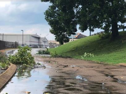 PHOTOS: Storm Damage To Chattanooga Airport Tuesday - Chattanoogan.com