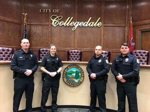 4 Officers Join The Ranks Of The Collegedale Police Department ...