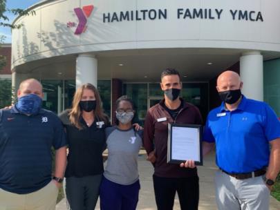 Hamilton Family YMCA Receives Governor’s Award Of Excellence For ...