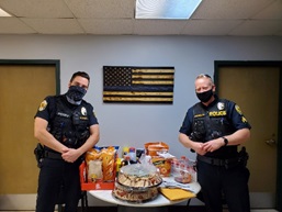 Building The Blue Bridge Shows Support For East Ridge Police Department ...