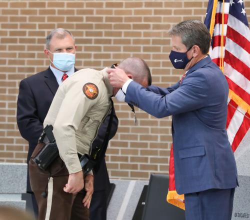 Whitfield Deputy Shawn Giles Receives Governor's Public Safety Award ...