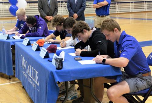 Six McCallie Student-Athletes Sign To Play At The Collegiate Level ...
