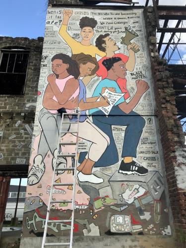 Mark Making Unveils New Mural “It’s Our Turn” At Stove Works ...