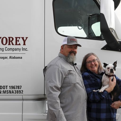 Local Storey Trucking Team Drivers Deliver Wreaths In Southern ...