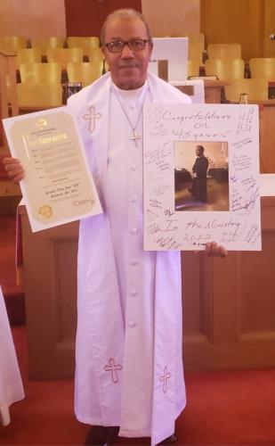 Pastor Alan "AJ" Holman, Sr. Celebrates 45 Years In The Ministry ...