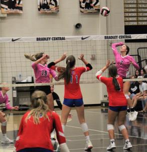 Top Ranked Cleveland Volleyball Dispatches Bradley Central ...